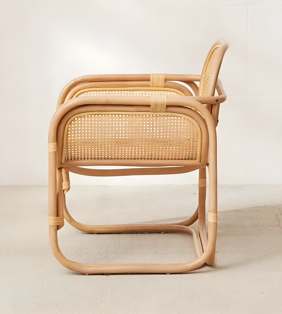 Kora Natural Rattan Cane Lounge Chair – Ewer.Studio
